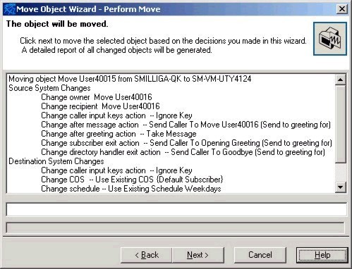 The Move Object Wizard